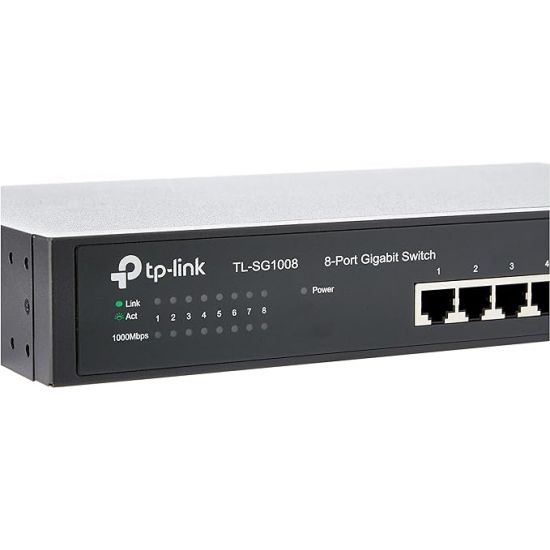 Switch TP-Link TL-SG1008 Gigabit 8 ports au Maroc