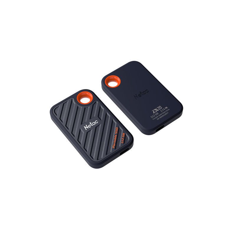 Disque dur 512Go Externe SSD Netac ZX20 (NT01ZX20-512G-32BL) Maroc