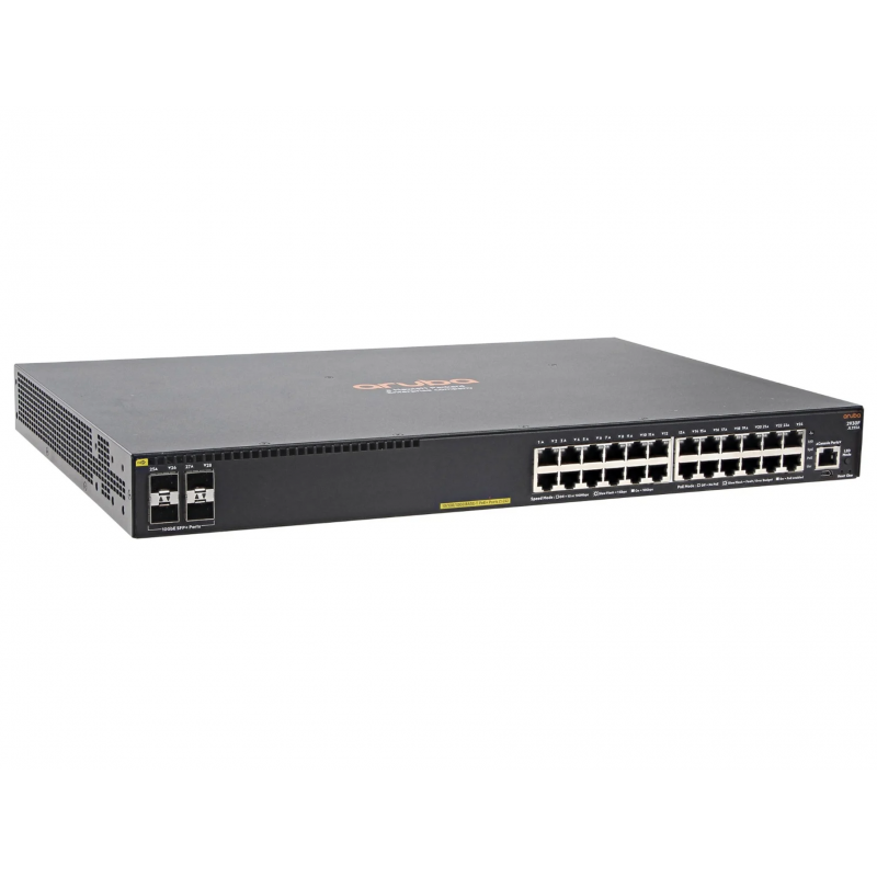 Switch Administrable HP Aruba 2930F 24 ports PoE+ 4SFP+ (JL255A) Maroc