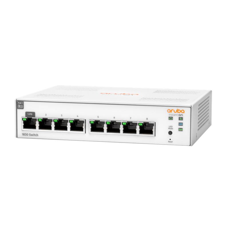 Switch manageable 8 ports Aruba Instant On 1830 8G (JL810A)